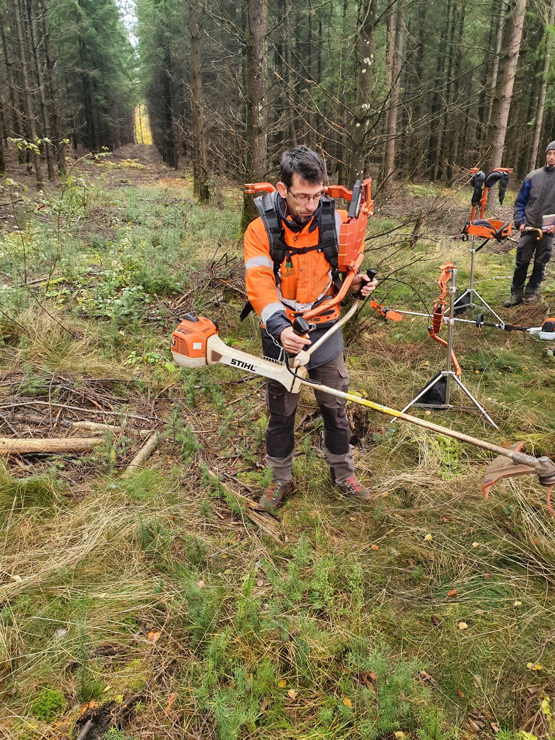 [Innovation] Test de l'exosquelette - COFORET